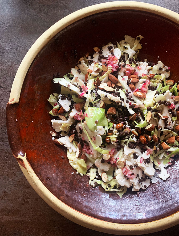 Salat med sorte linser » Vejsideboden